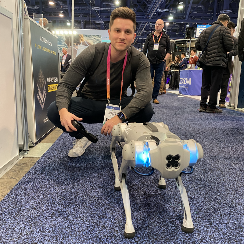 Robot chien -Evotion- leader de la Location de Robots pour ...
