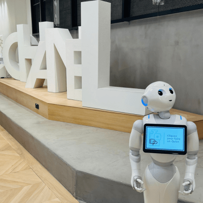 Le robot café à VivaTech